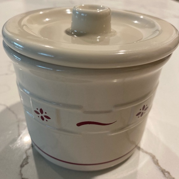 Longaberger | Kitchen | Longaberger Crock With Lid | Poshmark